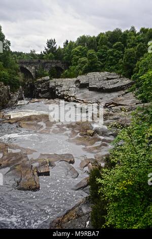 Garve, Scotland, UK: The Victorian-era Little Garve Bridge over Black ...