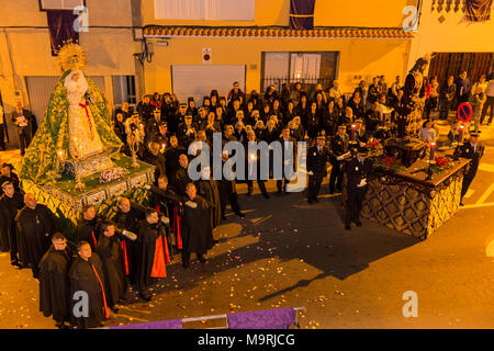 Holy Week procession through the streets of Seville Stock Photo - Alamy