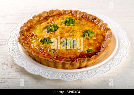 Traditional Russian kish pie Stock Photo - Alamy