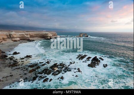 Natural monument "La Portada" on the coast of Antofagasta, northern ...