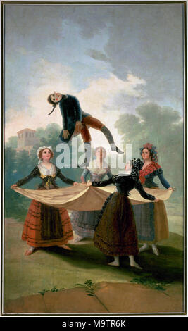 Francisco de Goya - El Pelele (The Strawman Stock Photo - Alamy
