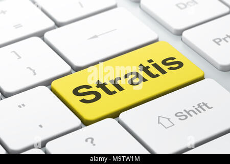 Cryptocurrency concept: Stratis on computer keyboard background Stock Photo - Alamy