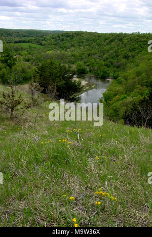 Mississippi River, 'The Driftless Area', Wisconsin Stock Photo - Alamy