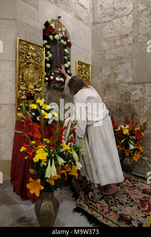 The Column of the Flagellation of Jesus inside the Roman Catholic ...