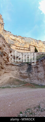 River canyon Mesa and jaraba monastery, Spain Stock Photo - Alamy