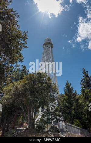 Mount Wilson Observatory Solar Tower at the San Gabriel Mountains near ...