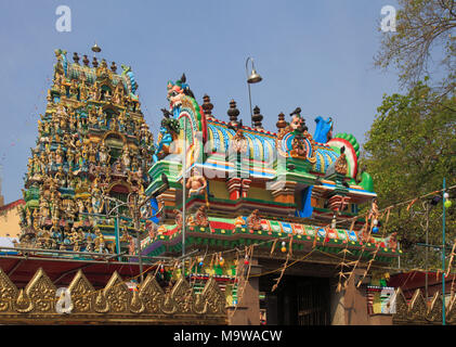 Myanmar, Burma, Yangon, Rangoon, Sri Siva hindu temple Stock Photo ...