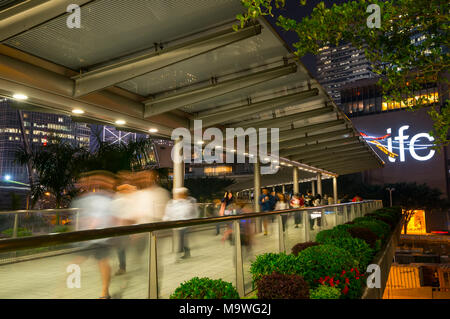 Two International Finance Center, IFC2, and central construction ...