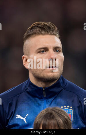 Ciro Immobile during the friendly match SS Lazio vs US Sassuolo on ...