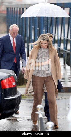 Halfweg, The Netherlands. 28th Mar, 2018. Queen Maxima of The ...