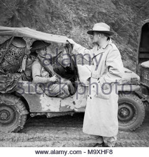 General Slim commander of the British Fourteenth Army in Burma in Stock ...