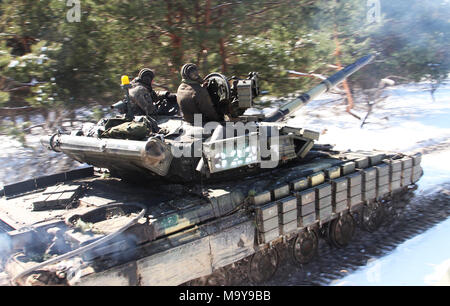 Yavoriv, Ukraine -- Ukrainian Soldiers assigned to 3rd Battalion, 14th ...