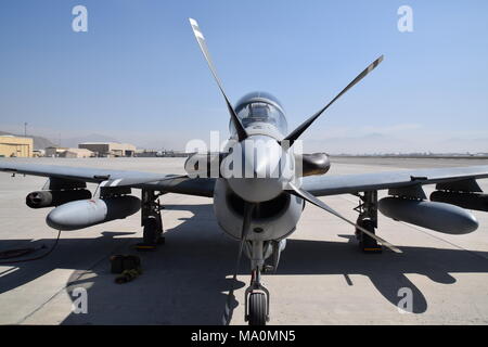 The Embraer A-29 Super Tucano is a turboprop light attack aircraft used ...