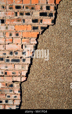 Pebble dash walls Stock Photo - Alamy