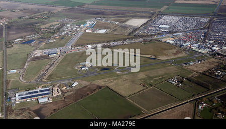 An aircraft at Sandtoft airfield Stock Photo - Alamy