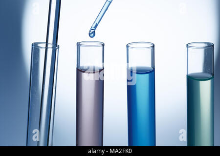 Biochemistry experiment scene, biological gene technology scene Stock ...