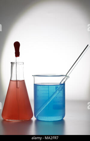 Biochemistry experiment scene, biological gene technology scene Stock ...