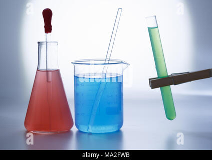 Biochemistry experiment scene, biological gene technology scene Stock ...