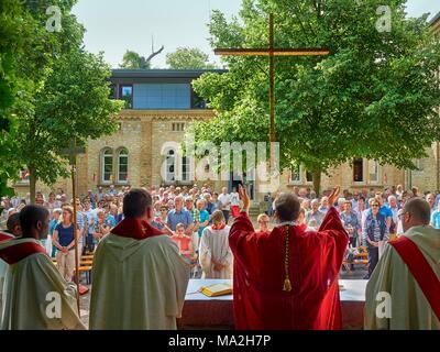 Jakobsberg Monastery, near Ockenheim, Benedictine Cultural Center in ...