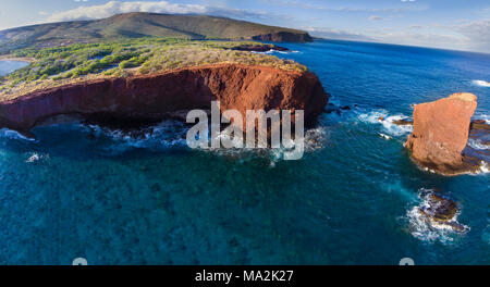 Puu Pehe Rock, also known as “Sweetheart Rock”, is one of Lanai’s most ...