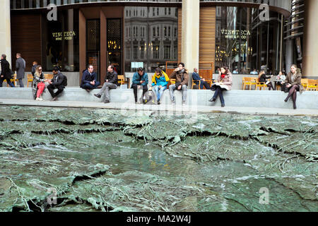 "Forgotten Streams" sculpture by artist Cristina Iglesias at the ...