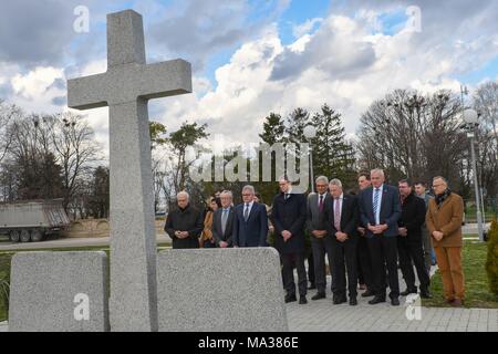 monument in Backi Barak, March 15, 2018 | usage worldwide Stock Photo ...
