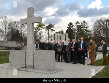 monument in Backi Barak, March 15, 2018 | usage worldwide Stock Photo ...
