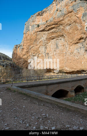 River canyon Mesa and jaraba monastery, Spain Stock Photo - Alamy
