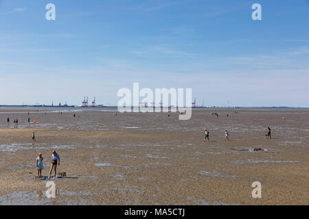Friesenstrand, Tossens, district of the Butjadingen municipality ...