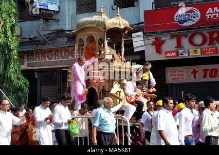 People of Jain Community take parts in a religious procession to ...