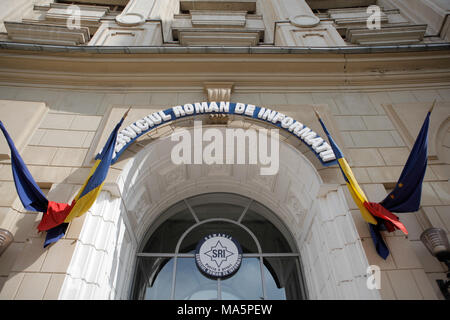 Romanian Intelligence Service logo Stock Photo - Alamy