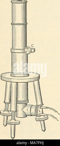 . Elementary chemical microscopy Stock Photo - Alamy