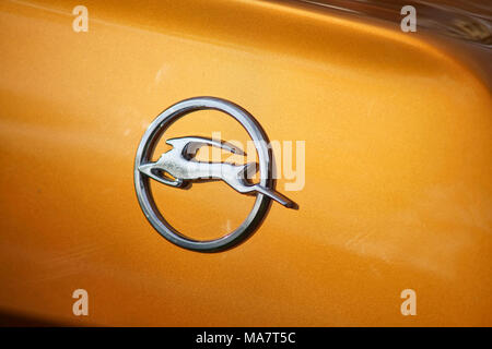 close up shots of badgework of a classic chevrolet impala Stock Photo ...
