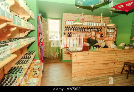 The outlet store at The Body Shop's Littlehampton headquarters Stock ...