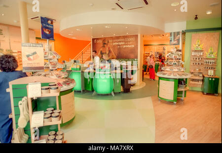 The outlet store at The Body Shop's Littlehampton headquarters Stock ...