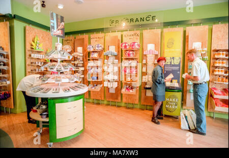 The outlet store at The Body Shop's Littlehampton headquarters Stock ...