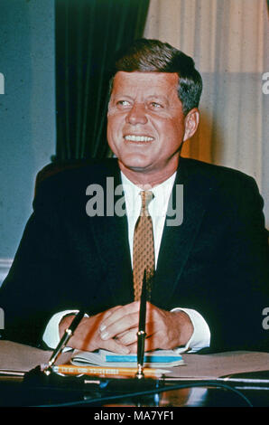 President John F. Kennedy, American President JFK Stock Photo - Alamy