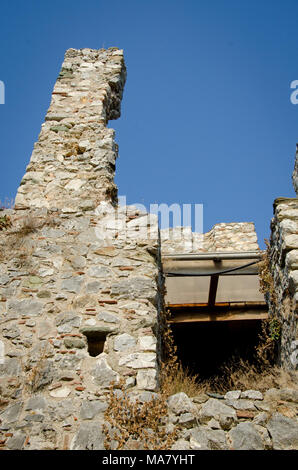 The famous castle of Platamonas. It is a Crusader castle in northern ...
