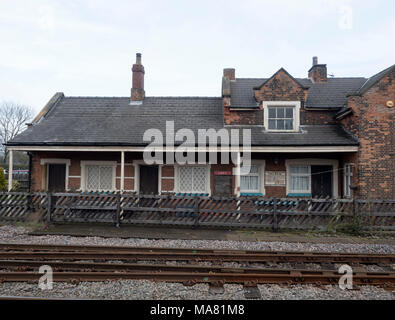 Former station building at Howden Railway Station, (now a residence ...