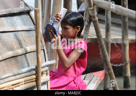 Life of bede Community, Bangladesh Stock Photo - Alamy