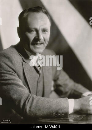 Charles Ruggles, Publicity Portrait for the Film “Terror Aboard”, 1933 ...