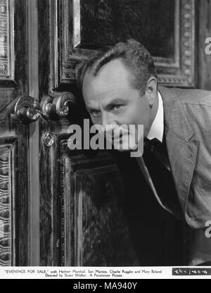 Charles Ruggles, on-set of the Film, "Love Me Tonight", 1932 Stock ...
