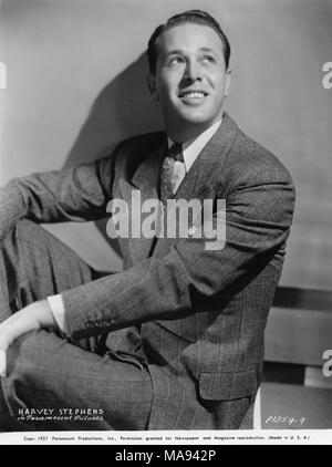 Actor Harvey Stephens, Publicity Portrait, Paramount Pictures, 1937 ...