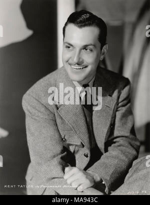Actor Kent Taylor, Publicity Portrait, Paramount Pictures, 1930's Stock ...