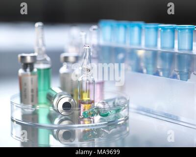 Molecular structure illustrating pure research Stock Photo - Alamy