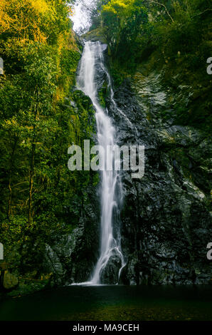Full length, portrait of the beautiful Mainapi Waterfall located in ...