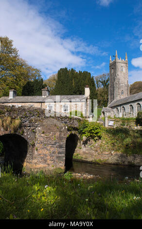 Exterior of St Nonna Church at Altarnun Cornwall England Stock Photo ...