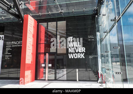 RIBA North,architectural,exhibition,space,Mann, Island,Liverpool ...