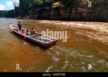 The view on the Barito river is right in the middle of the Central ...