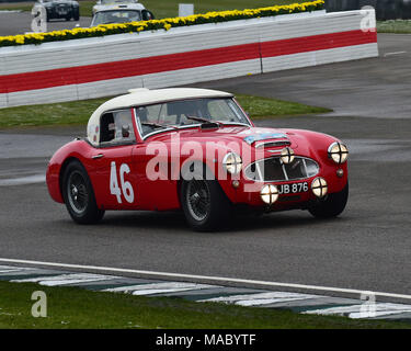 Richard Woolmer, Austin Healey 3000 Mk1, Moss Trophy, a single driver ...
